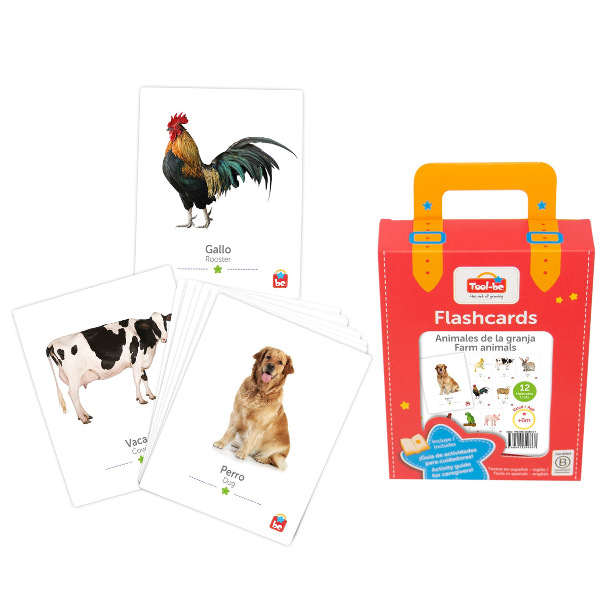 Farm Animals Flashcards – Tool-be