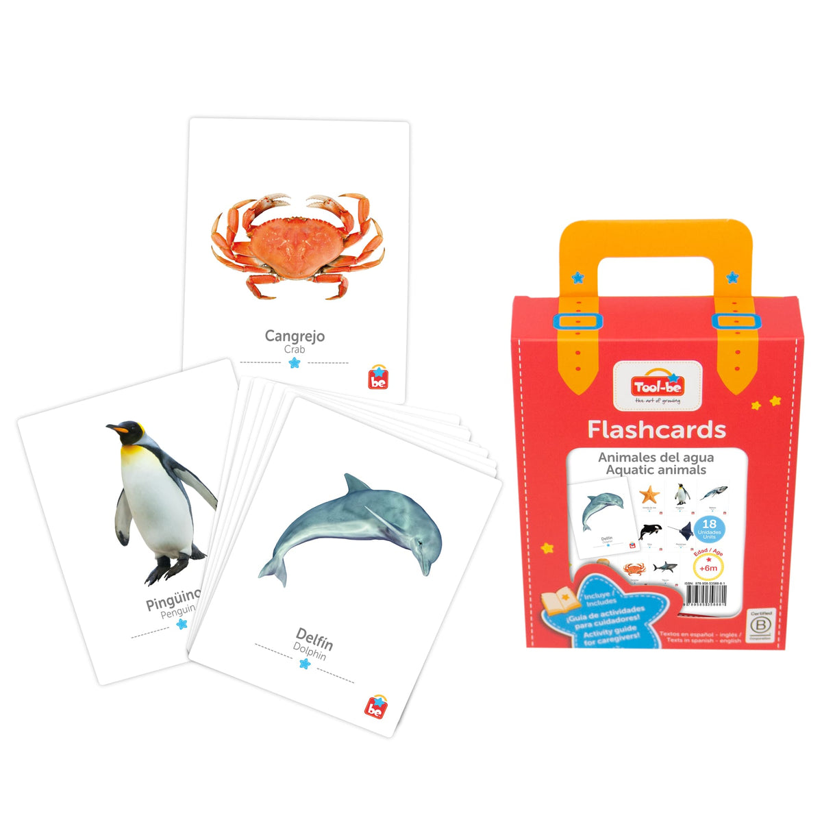 Water Animals Flashcards – Tool-be