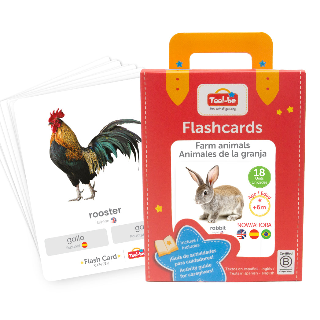 Flash Cards Animales de la Granja – Tool-be