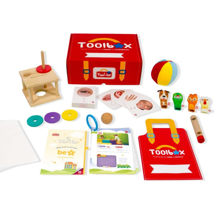 Toolbox be-4 | Kit de actividades para bebés – Tool-be